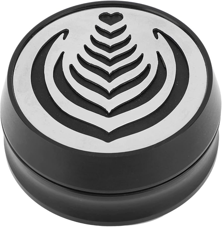 Generic Black Stainless Steel Coffee Distributor Tool Adjustable Height ...