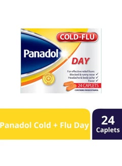 Panadol Panadol Cold & Flu Day 24 tablets | Yellow Friday Sale