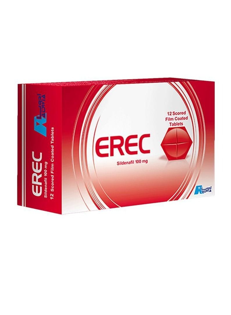 تسوق إريك وEric 100 mg 12 tablets أونلاين في السعودية