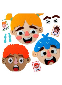 KASTWAVE Social Emotional Learning Toy for Kids, Face Boards Emotion ...