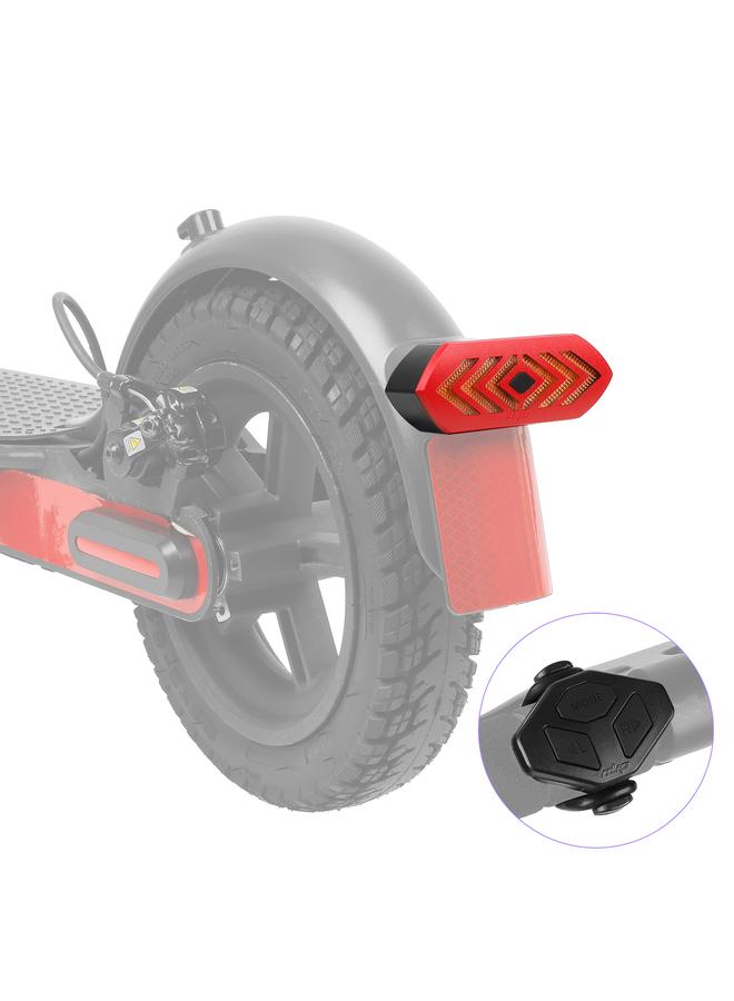 Thoraya Electric Scooter Tail Light with Turn Signals Wireless Remote ...