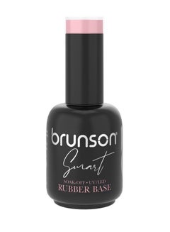 brunson Rubber Base Gel Soak Off, Polish Fingernails Coat Kit For Long ...