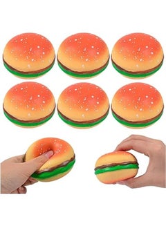 Generic Realistic Skin Stretch Hamburger Toy Super Soft Stress Relief ...