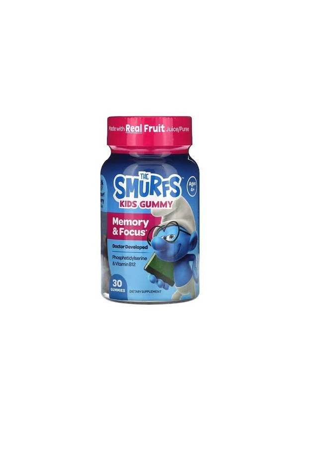 THE SMURFS Chewable Tablets for Children,to Support Memory and ...