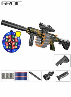 GROIC M416 Toy Gun Soft Bullets, Toy Foam Blasting Gun, Shooting Games ...