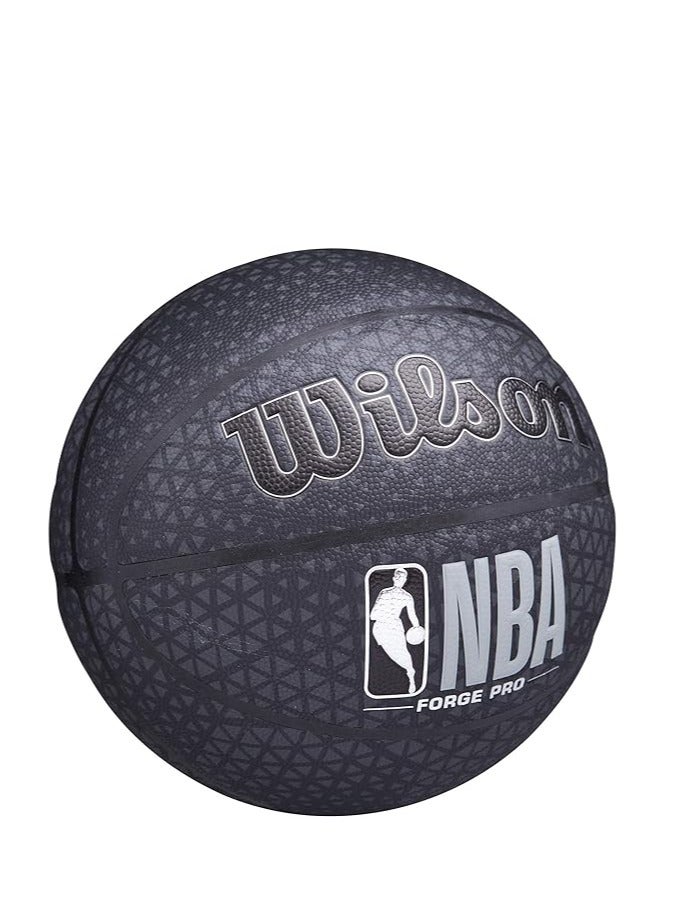Wilson Wilson NBA Forge Pro Printed Ball Unisex Basketballs, Black 7 EU ...