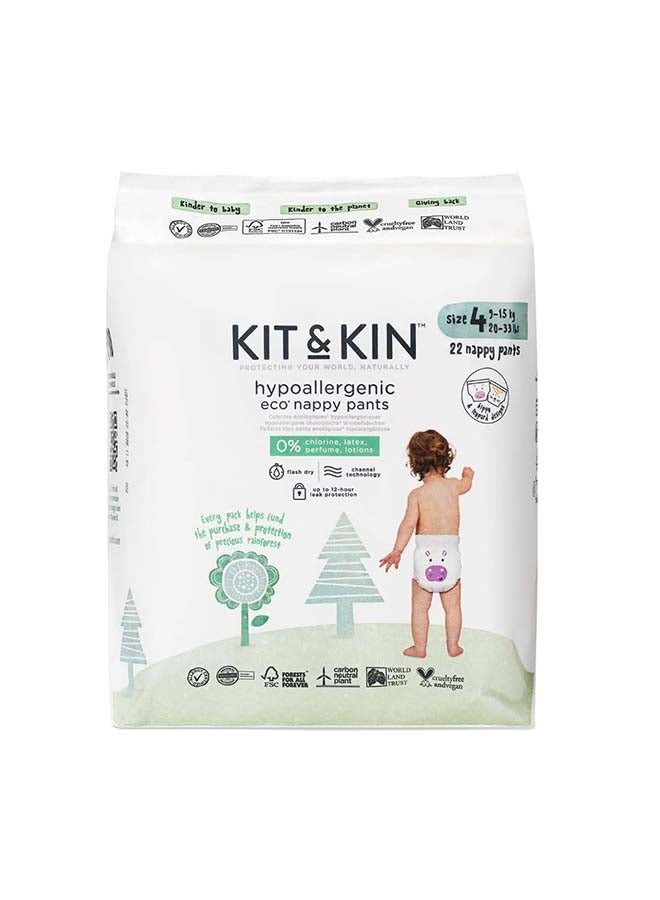 Kit & Kin Kit & Kin Eco Friendly Baby Diaper | Pull Ups Diaper Pants ...