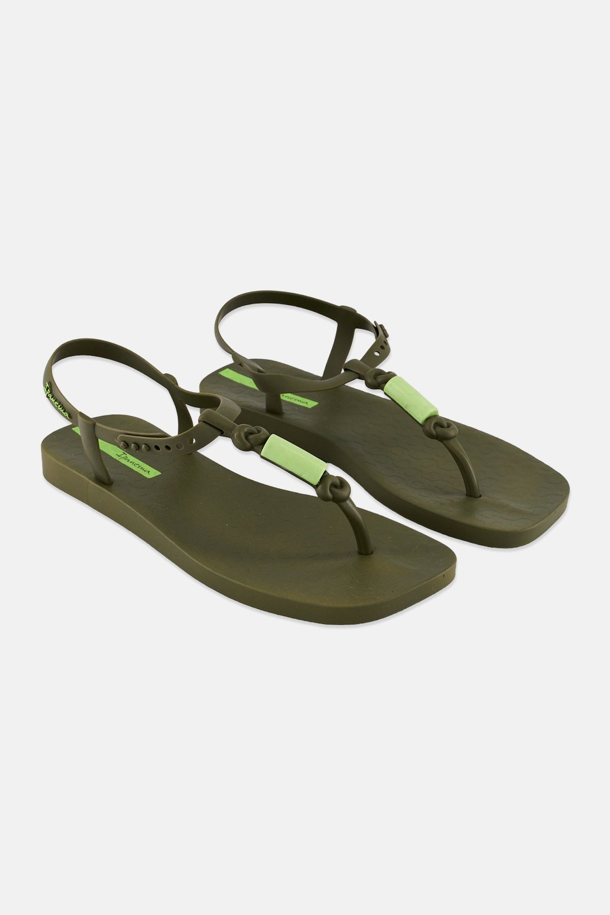 Ipanema Women Snap Slippers, Olive | Best Price UAE | Dubai, Abu Dhabi