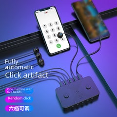 Generic 2024 Automatic Phone Screen Tapper,Silent Quick ClickG11 ...