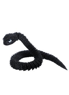 Generic 3d Printed Snake Toy Joint Movable Simulation Animal Model Gift ...