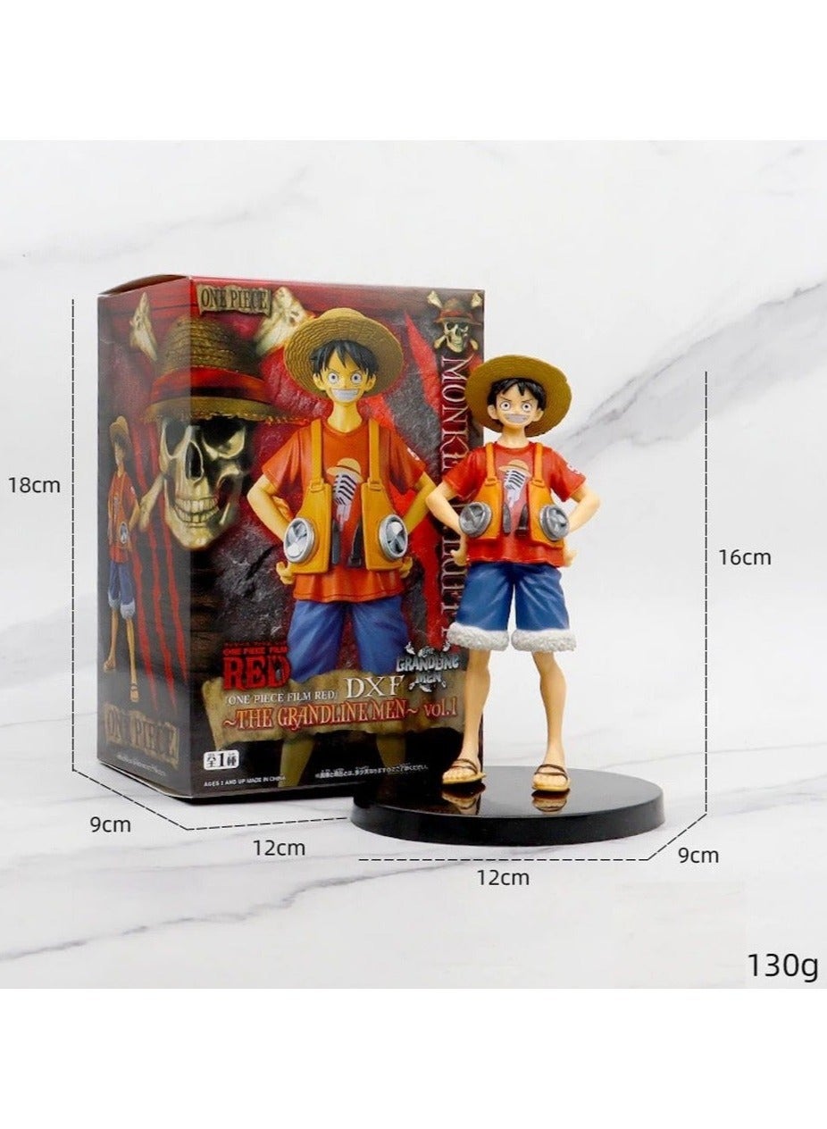 Generic Piece Figure of the character Luffy from the anime One Piece ...