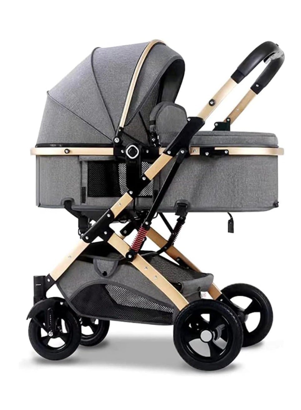Cool Baby COOLBABY Baby Stroller with Canopy, Baby Bassinet Stroller ...