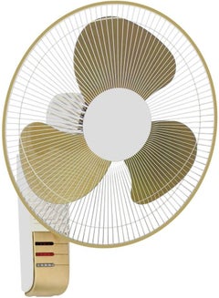 MODI 16 Inch Wall Fan with 3 speed 60w gold UAE | Dubai, Abu Dhabi