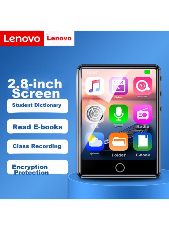 Lenovo C5 8gb 2.8-inch Touchscreen Mp4/mp3 Player, Bluetooth Hifi ...