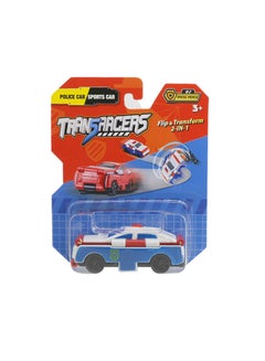 TRANSRACERS Transracers 2-In-1 Trnsrcrs - Spl Vhcl - Police Car ...
