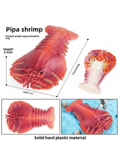 Generic Solid Seafood Simulation Shrimp Model Lobster Skin Shrimp ...