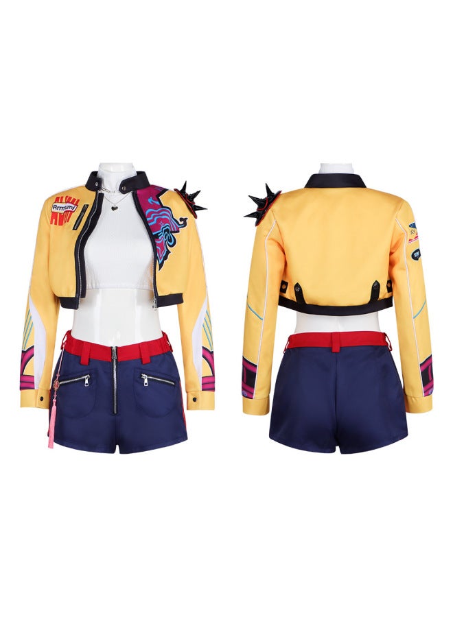 Generic K-Pop: Demon Hunters Cosplay Costume K-Pop Girl Group Demon ...