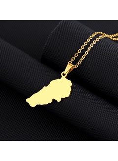 Generic Lebanon Map Necklace – Lebanese Inspired Pendant - Map Design ...