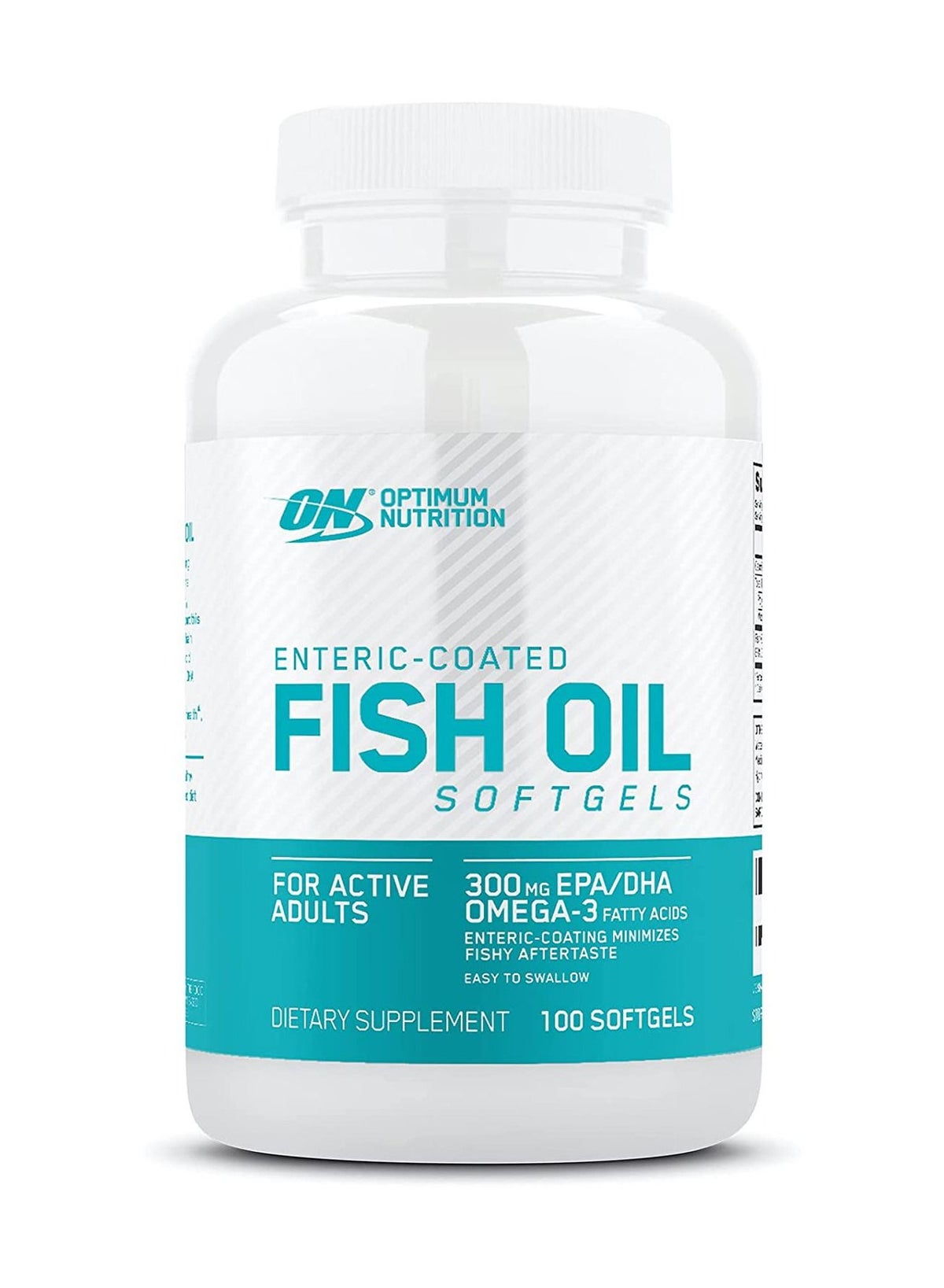 Optimum Nutrition Omega 3 Fish Oil Softgels for Active Adults - 300 MG ...