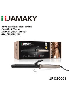 JAMAKY Italy Professional hair curler for women with Italian technology ...