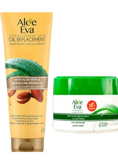 Aloe Eva Aloe Eva Hair Cream With Aloe Vera Extract + Oil ReplaCement ...