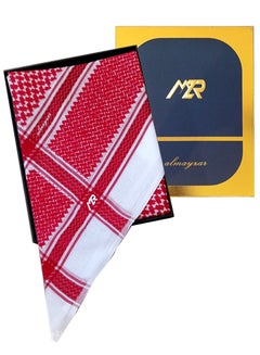 ALMEZAR Almayzar Men's Red Shemagh | Best Price KSA | Riyadh, Jeddah