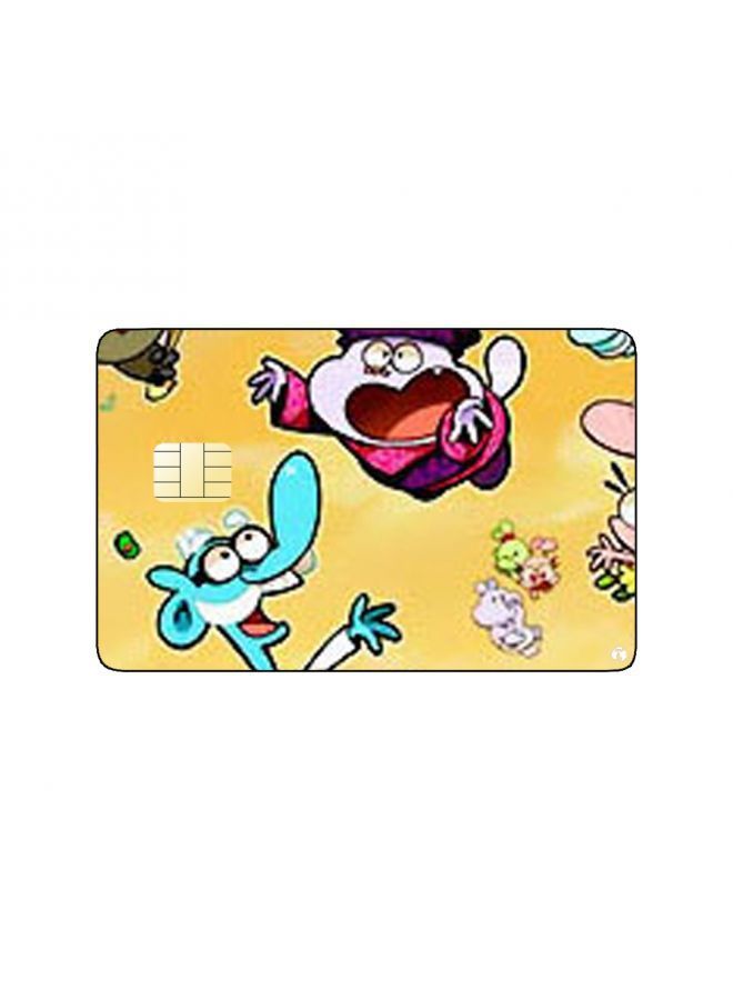 RKN PRINTED BANK CARD STICKER Animation Chowder By Cartoon Network ...