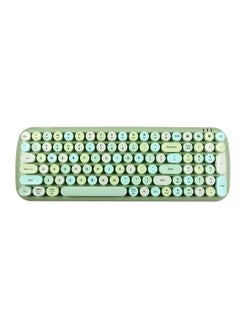 MOFii Portable BT Wireless Keyboard Mixed Color 100 Key Circular Keycap ...