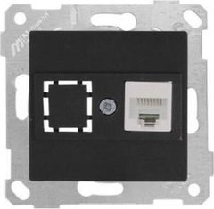 Mutlusan Rita Recessed Data Socket Black Cat 6 | Best Price KSA ...