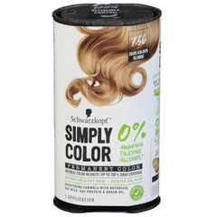 Schwarzkopf Schwarzkopf Simply Color Hair Color 756 Dark Golden Blonde ...