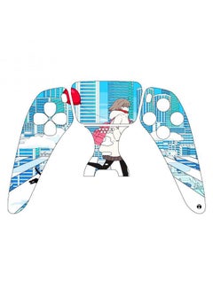 BP Printed Ps5 Controler Sticker Aesthetic Girl Drawing With Cat And ...