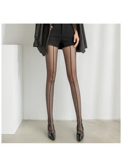 Generic Fashionable Women's Stockings 15D Vertical Patterned Tight ...