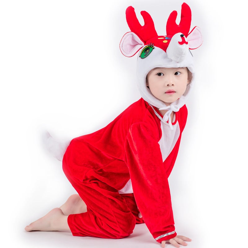 Generic Kindergarten Fairy Tale Drama Twelve Zodiac Dragon Costumes ...