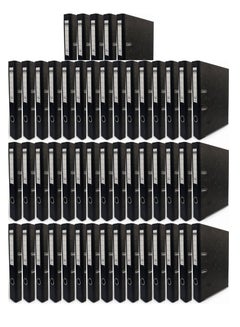 Maxi 50-Piece Narrow Box File Black 2 Inch Width | Yellow Friday Sale