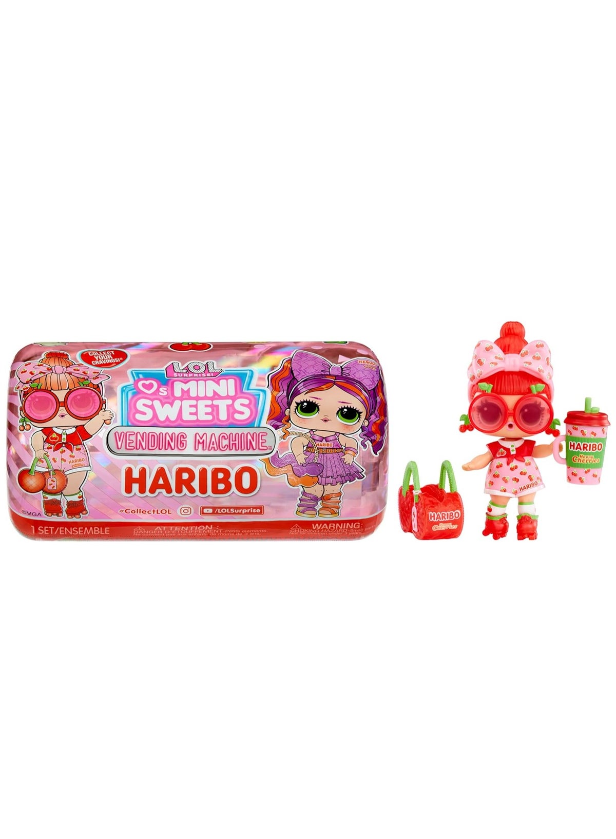 L.O.L. SURPRISE! LOL Surprise Loves Mini Sweets X Haribo Vending ...
