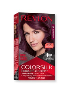 Revlon Revlon colorsilk 34 deep burgundy. UAE | Dubai, Abu Dhabi