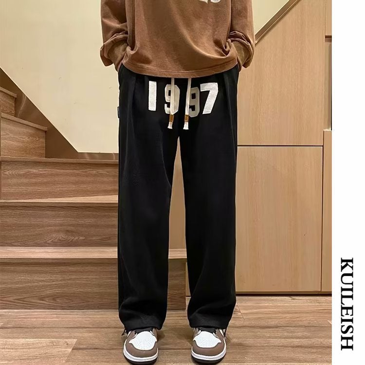Generic 2024 New Arrival Loose Casual Pants Men's Korean Style Trendy ...