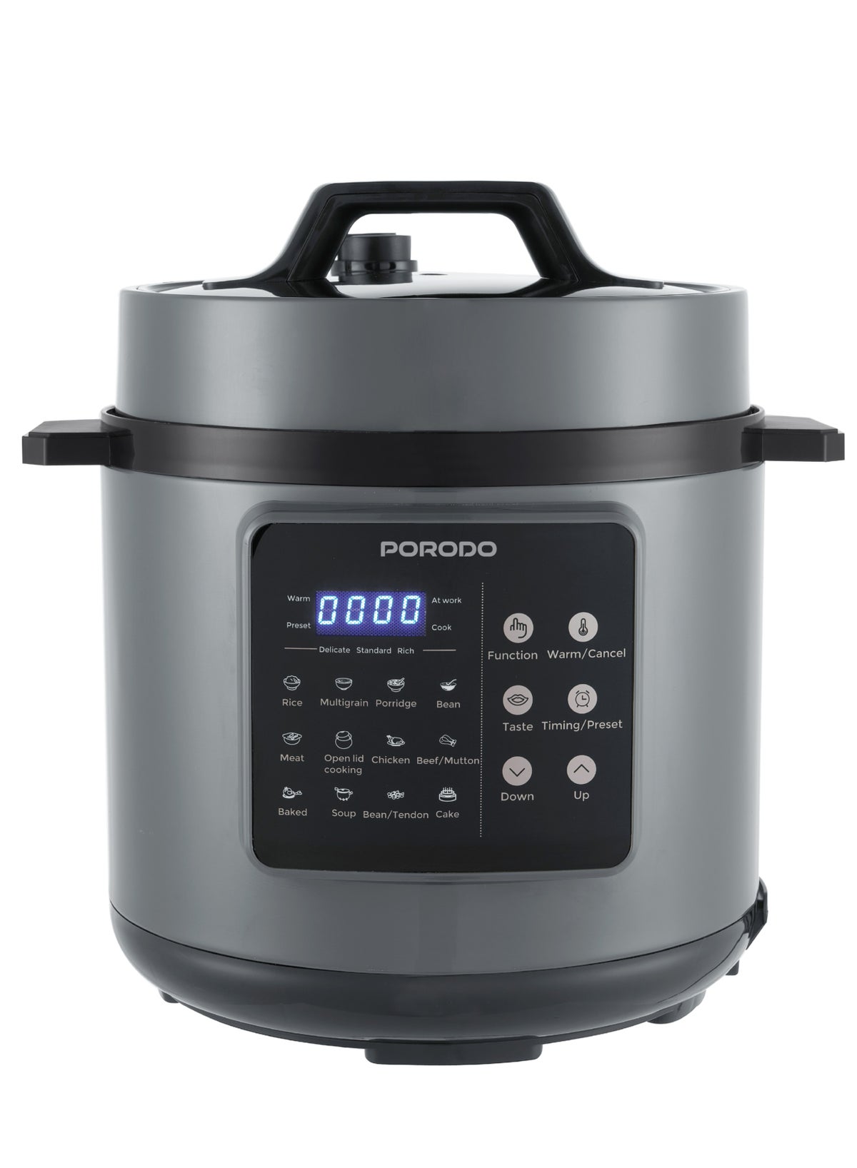 porodo 1300W Multi-Cuisine Pressure Cooker 6L with LED Display / Auto ...