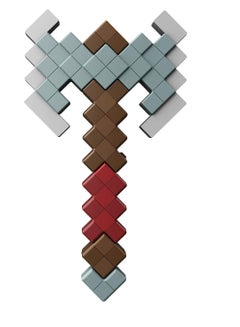 Generic Minecraft Deluxe Foam Roleplay Double Axe, Lifesize Battle Toy ...