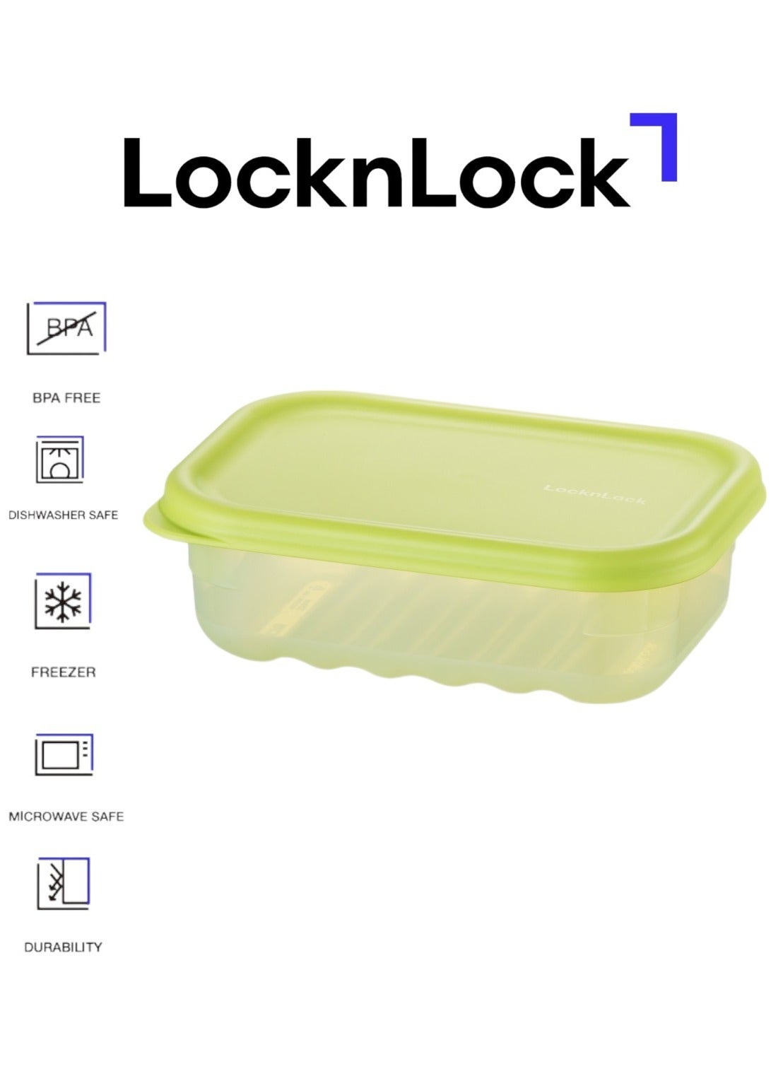 LocknLock LocknLock Fresh Block Rectangle Container 330ml – 31-Day ...
