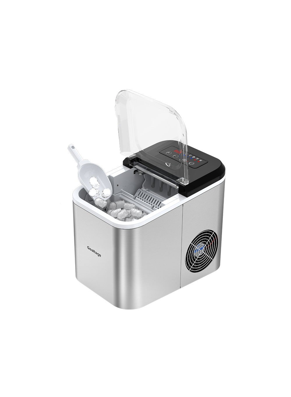 Goaltage Quick Ice Maker with 1.6 L Capacity, Low Energy Consumption ...