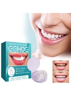 EELHOE Adjustable Snap-on Dentures Temporary Teeth Repair Kit Correct ...