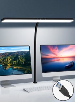 LOOPITYS Desk Lamp LED Dimmable 12W 40CM Desk Lamp Clampable Eye ...
