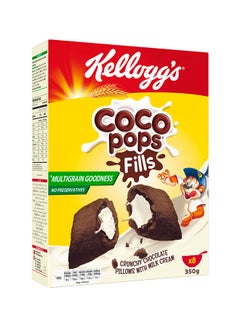 Kellogg's Coco Pops Crunchy Chocolate Pillows With Milk Cream 350grams ...