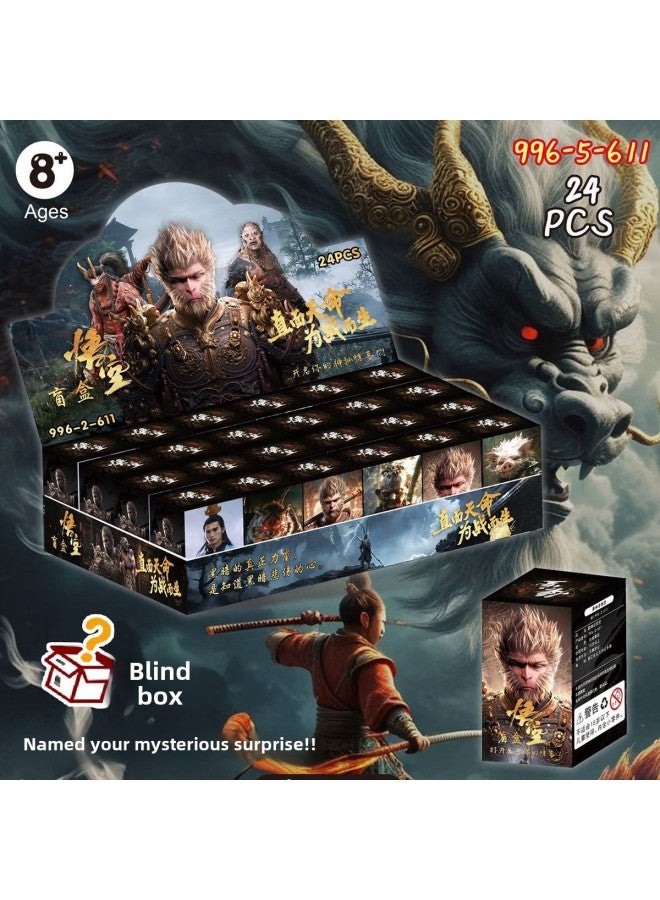 Generic 24 Into The Black Myth Wukong Blind Box Game With Hand-made ...