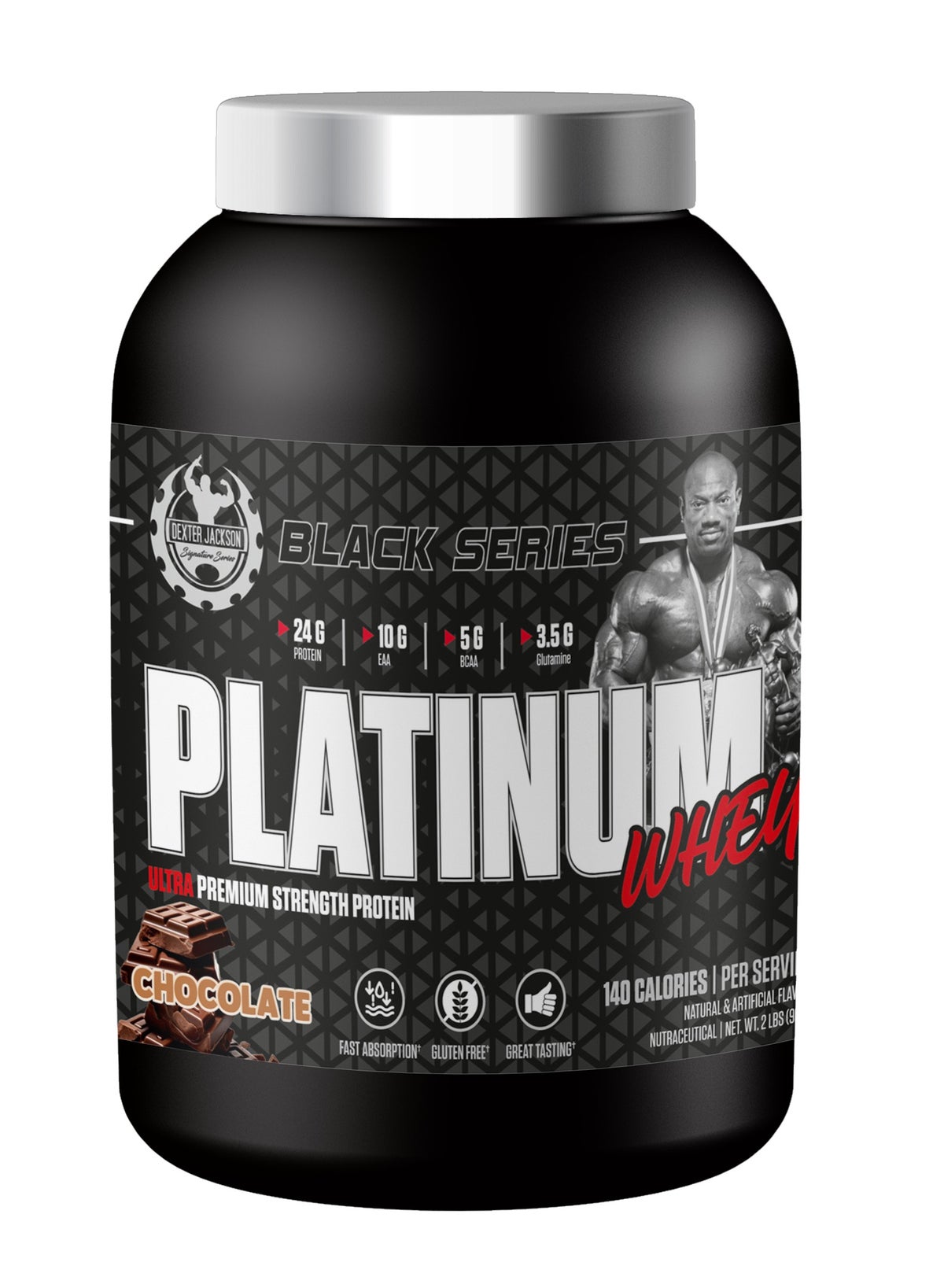 DEXTER JACKSON Black Series Platinum Whey - Ultra Premium Strength Whey ...