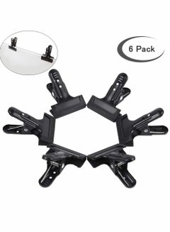 SYOSI Backdrop clips, 6 Pack Spring Clamps Heavy Duty Photography ...