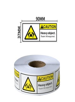 Generic 500 Pcs Overweight Warning Stickers Heavy Object Warning ...