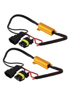 BURAQ 2 PCS 9006 Car Canbus Error Canceller Decoder Load Resistor LED ...