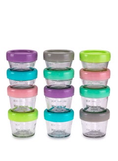 melii Glass Baby Food Containers - Airtight, Leakproof, Storage For ...